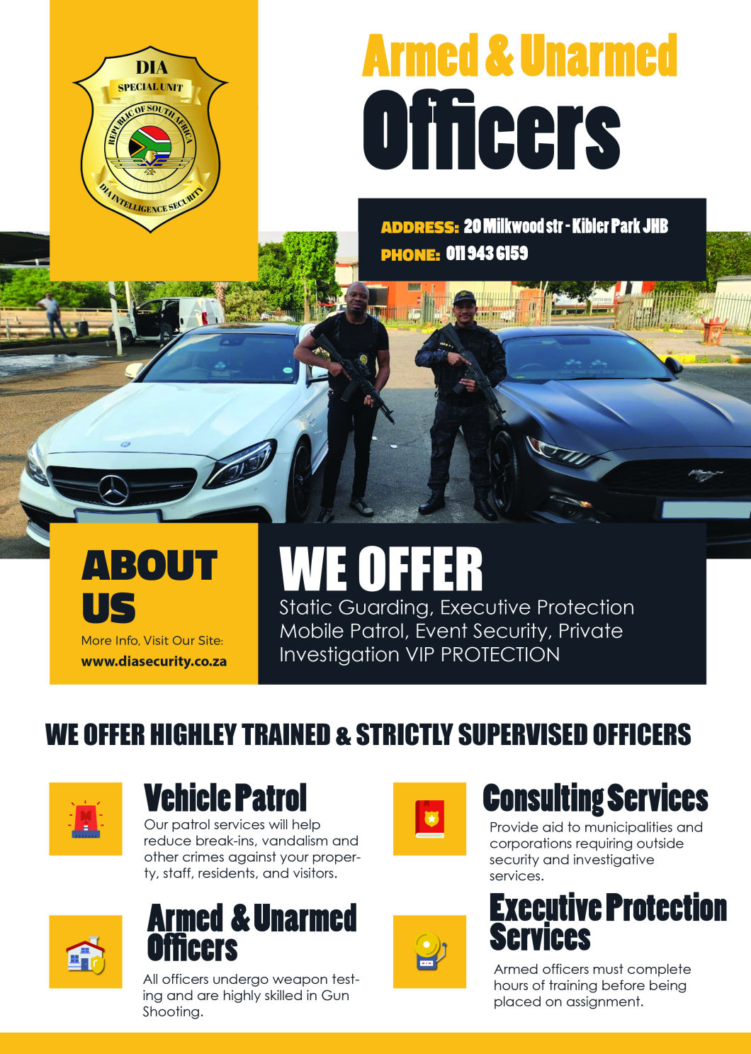 DIA INTELLIGENCE SECURITY